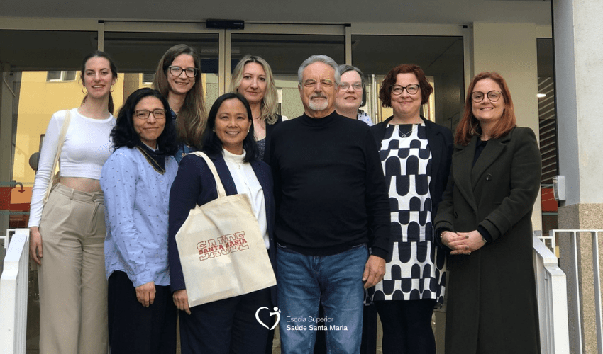 ESSSM e Hospital de Santa Maria Recebem Delegação da European Network ...